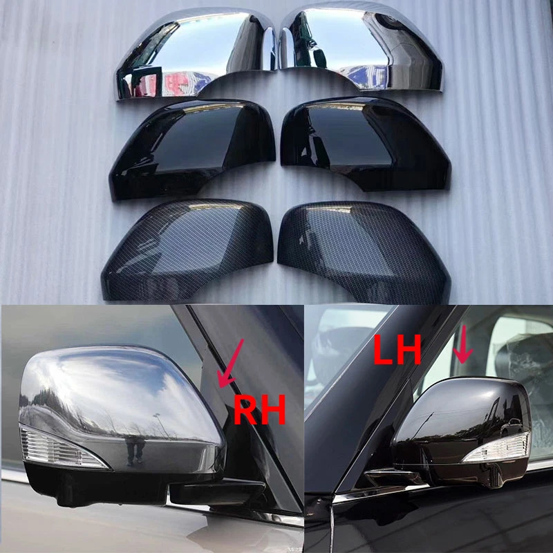 Car Side Rearview Mirror Cover Indicator Light Wing Mirror Housing Cap ...