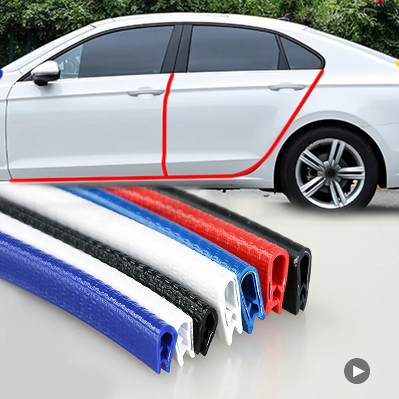 5M-Paste-free-Car-Door-Rubber-Seal-Strip-U-shaped-Anti-collision-Strip ...