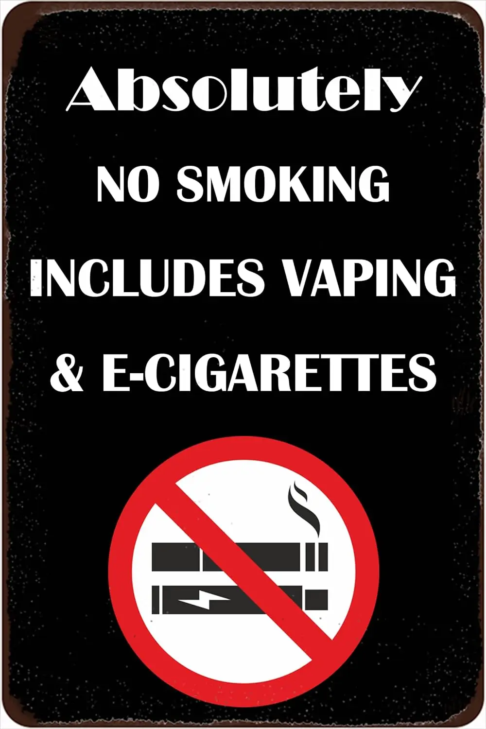 Funny-No-Smoking-Sing-No-Smoking-Includes-Vaping-E-Cigarettes-Office ...