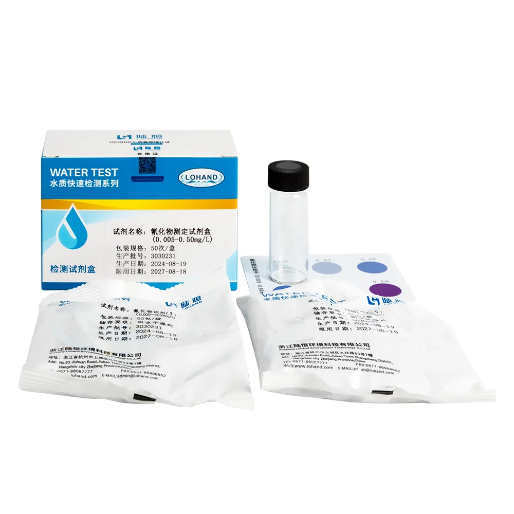 Rapid Test Series Water Quality Analysis Bag Cyanide Test Kit Water ...