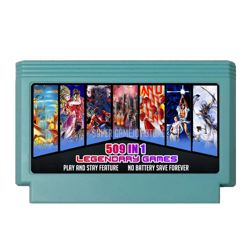 2023-Legendary-Games-of-NES-509-in-1-for-FC-Console-Video-Games-1024M ...