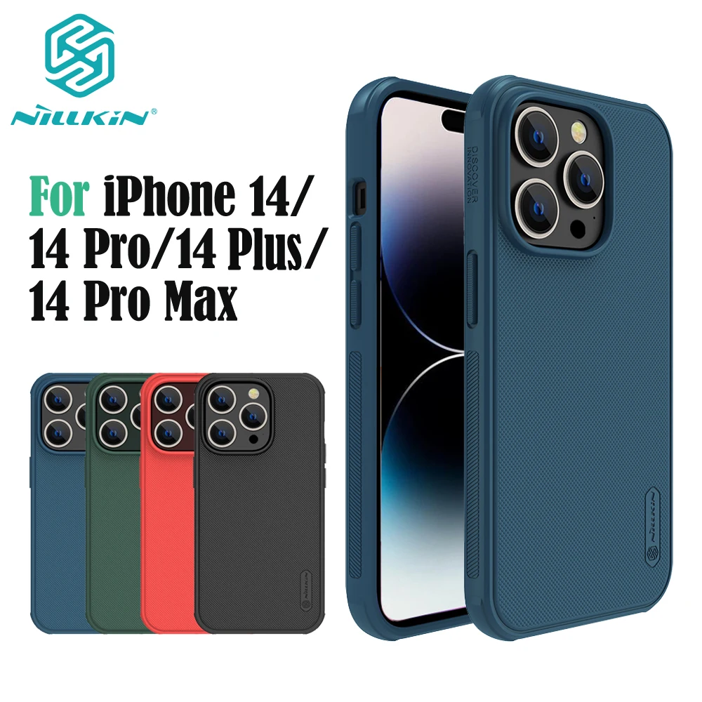 Nillkin For Iphone 14 Pro Max Case For Iphone14 Frosted Shield Pro Tpu ...