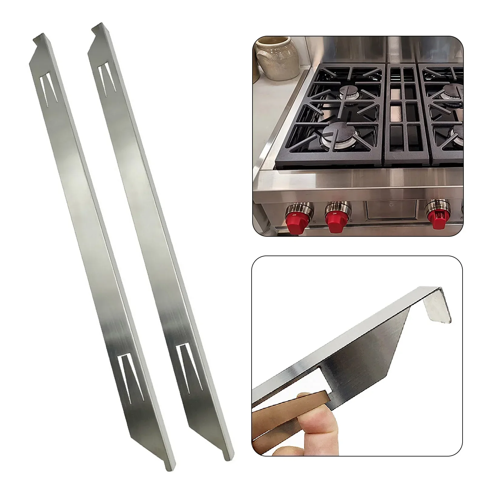 Oven Gap Filler Edge Sealing Strip For Kitchen Between Stove Edge And ...