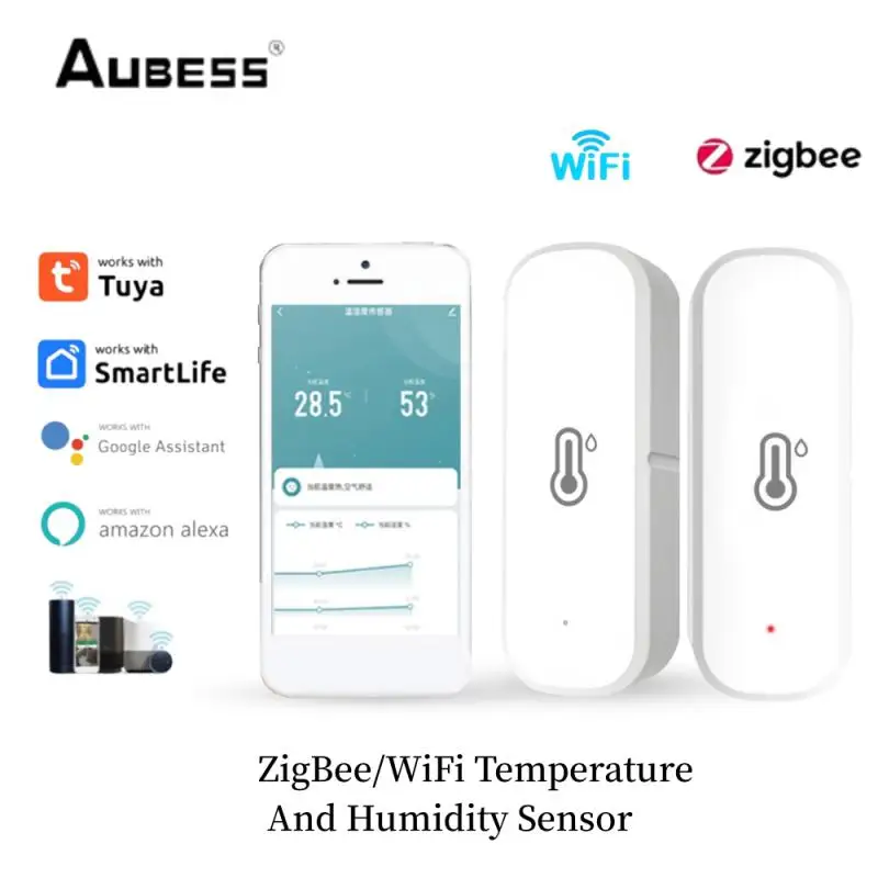 Tuya-ZigBee-Sensor-de-Temperatura-e-Umidade-Inteligente-Sem-Fio-WiFi ...