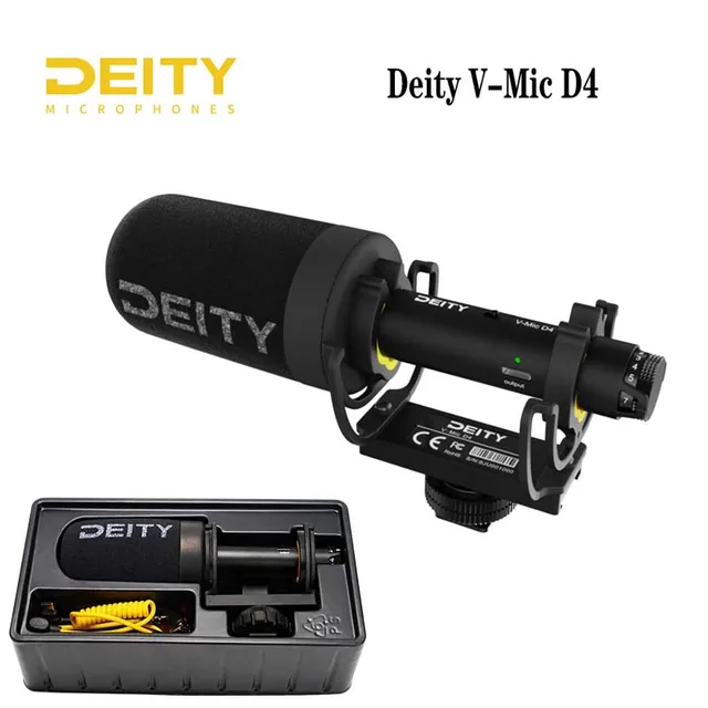 Deity V-Mic D4 Directional Shotgun Microphone low noise Condenser ...