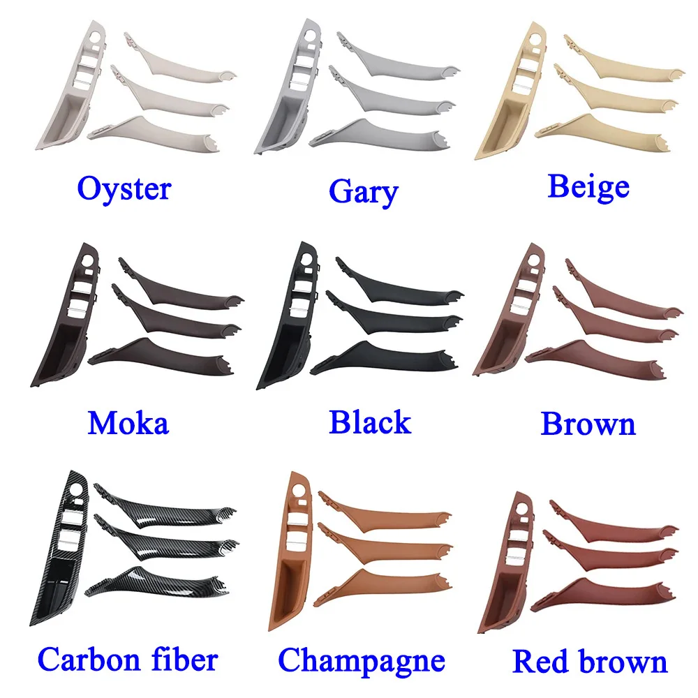 4PCS-LHD-Interior-Left-Right-Door-Handle-Repair-Kit-For-BMW-5-Series ...