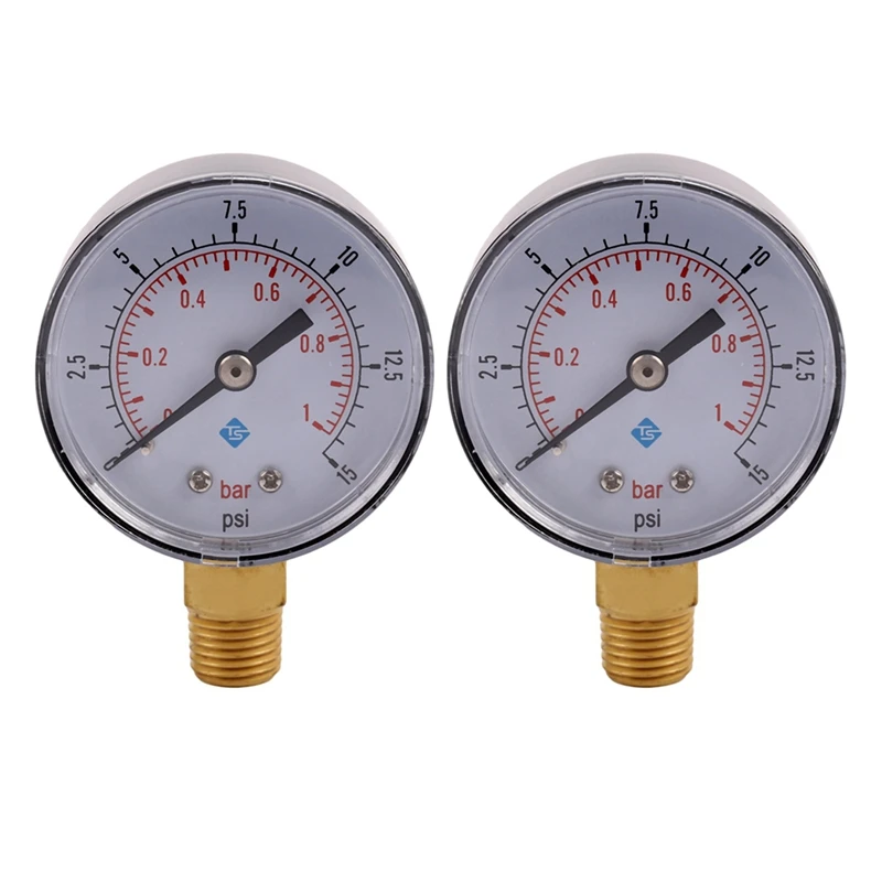 2X 0 1Bar 50Mm 1 4 NPT TS 50 15Psi AliExpress