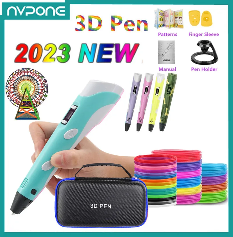 Children-Child-Kids-3D-Drawing-Pen-3D-Printing-Pen-for-3D-Pen-LCD ...