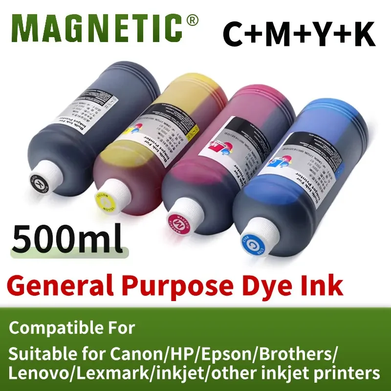 500ML-Universal-Refill-Dye-Based-Ink-Use-For-Epson-Canon-HP-Brother ...