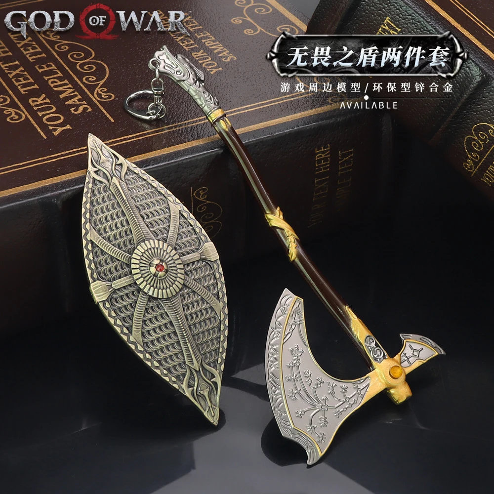 God of War Weapon Dauntless Shield Leviatán Axe Blades of Chaos Game ...