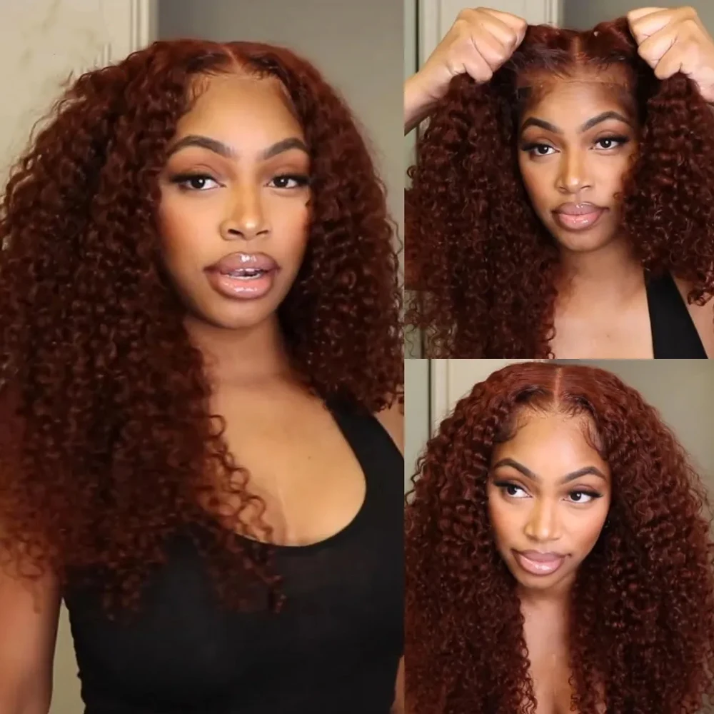 Reddish-Brown360-Frontal-Wig-Deep-Curly-Glueless-Wig-Human-Hair-5x5-HD ...