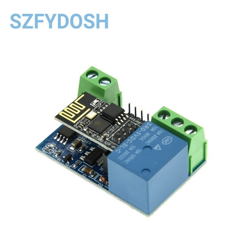 1pcs Esp8266 5v Wifi Relays For Smart Home Mobile Phone App Remote Switch - Integrated Circuits ...