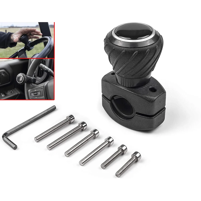 Car-360-Steering-Wheel-Spinner-Knob-Power-Handle-Ball-Hand-Control ...