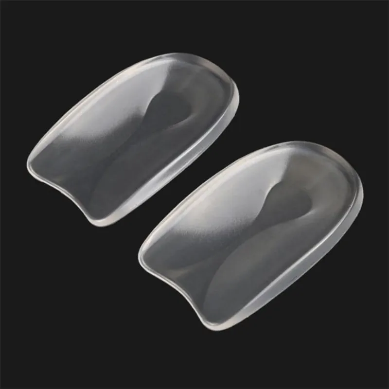 2pcs Silicone Gel Heel Insoles for Plantar Fasciitis Heel Spur U-shaped ...