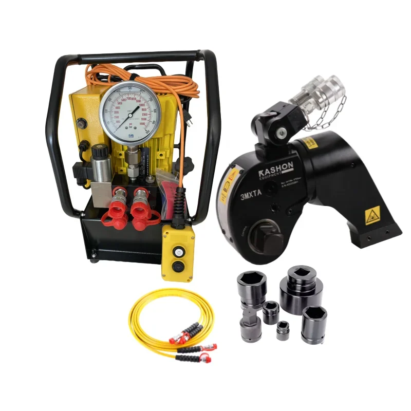 Llave dinamométrica hidráulica de accionamiento cuadrado de 742-7420Nm ...