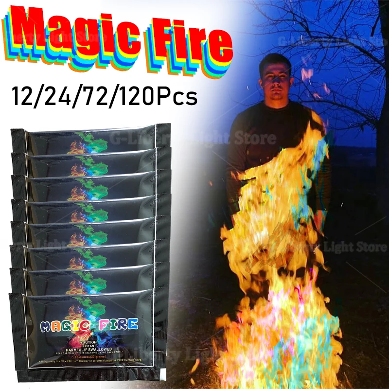 Magic-Fire-P-Flame-Colorido-Fogueira-M-stico-Lareira-Colorido-Lareira ...