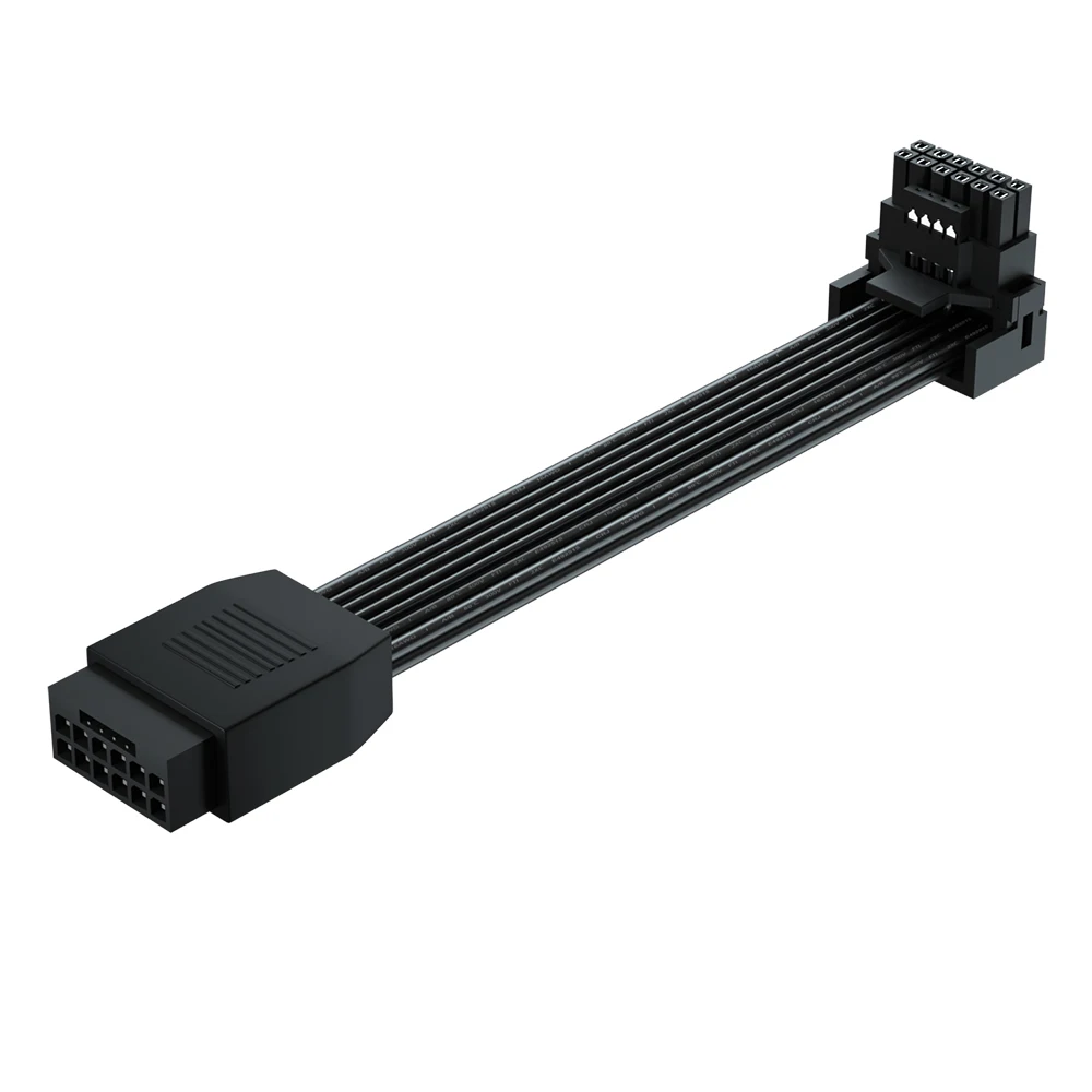 90 Degree 16(12+4)pin Male Connector For Gpu Rtx 3090ti 4070ti 4080 ...