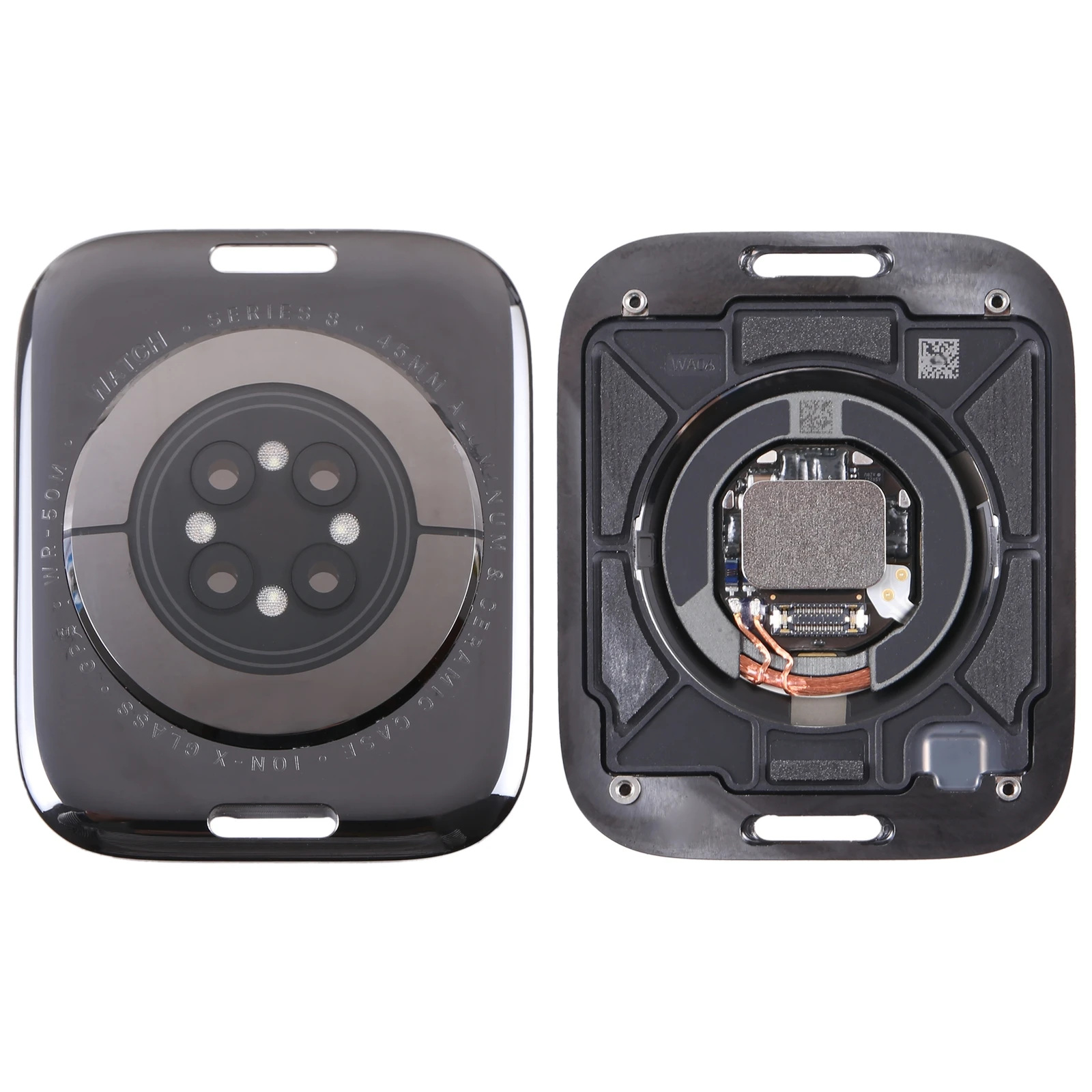 Glass Back Cover with Charging Module for Apple Watch Series 8 45mm GPS ...