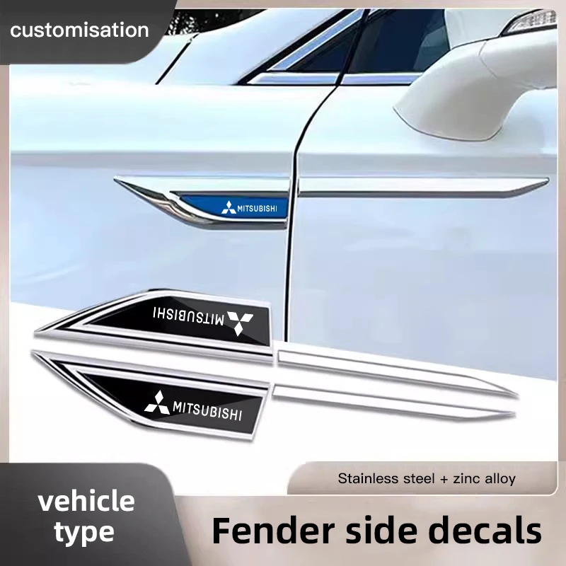 Pegatina-lateral-de-tablero-de-hojas-de-coche-de-Metal-3D-etiqueta-de ...