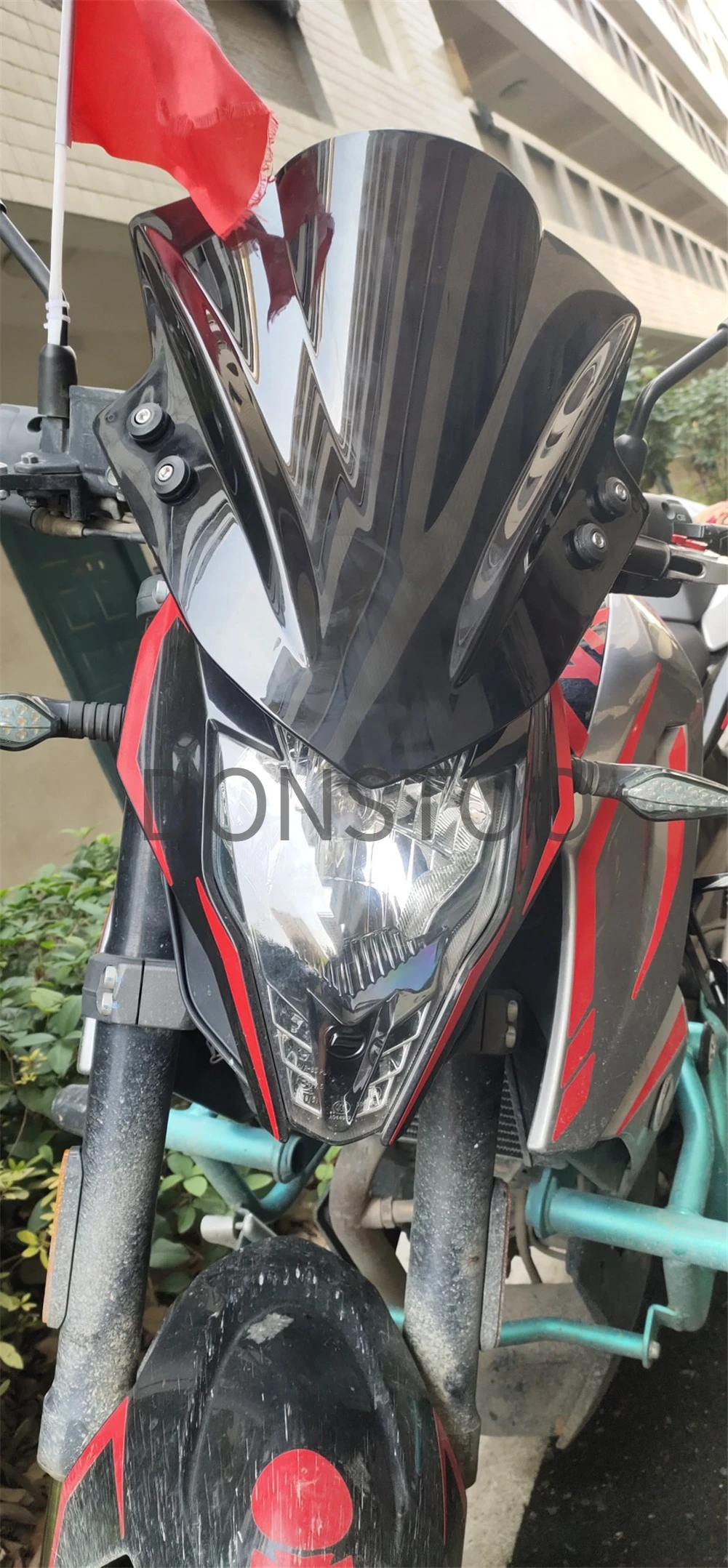 Motorcycle Windshield Spoiler | Cfmoto 300nk Windshield | 300 Nk ...