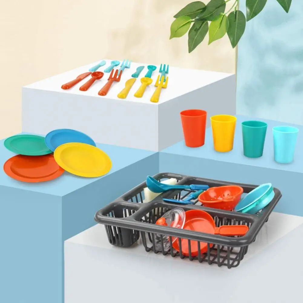 Kids-Learning-Toys-26pcs-Pretend-Play-Kitchen-Tableware-Set-Toys-for ...