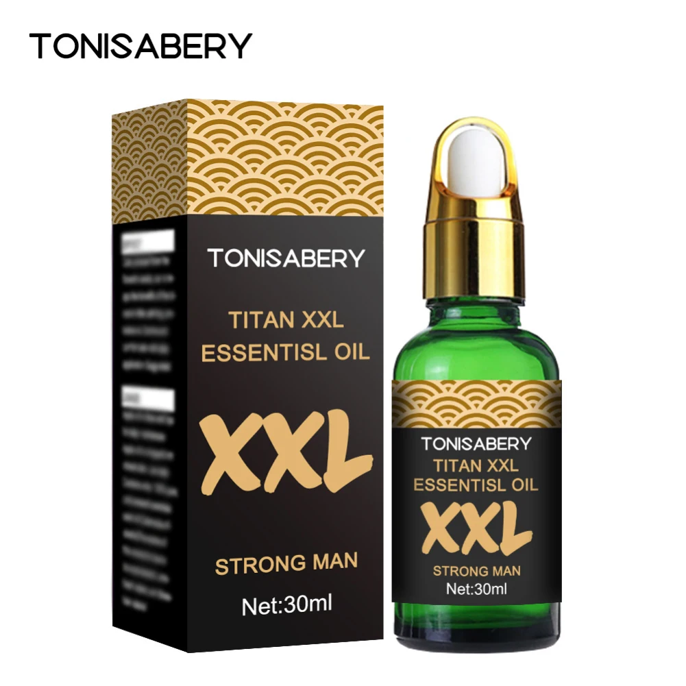 TONISABERY Men's Massage Treatments Oil 30ml Penis Thickening Growth Enlargement Liquid Health ...