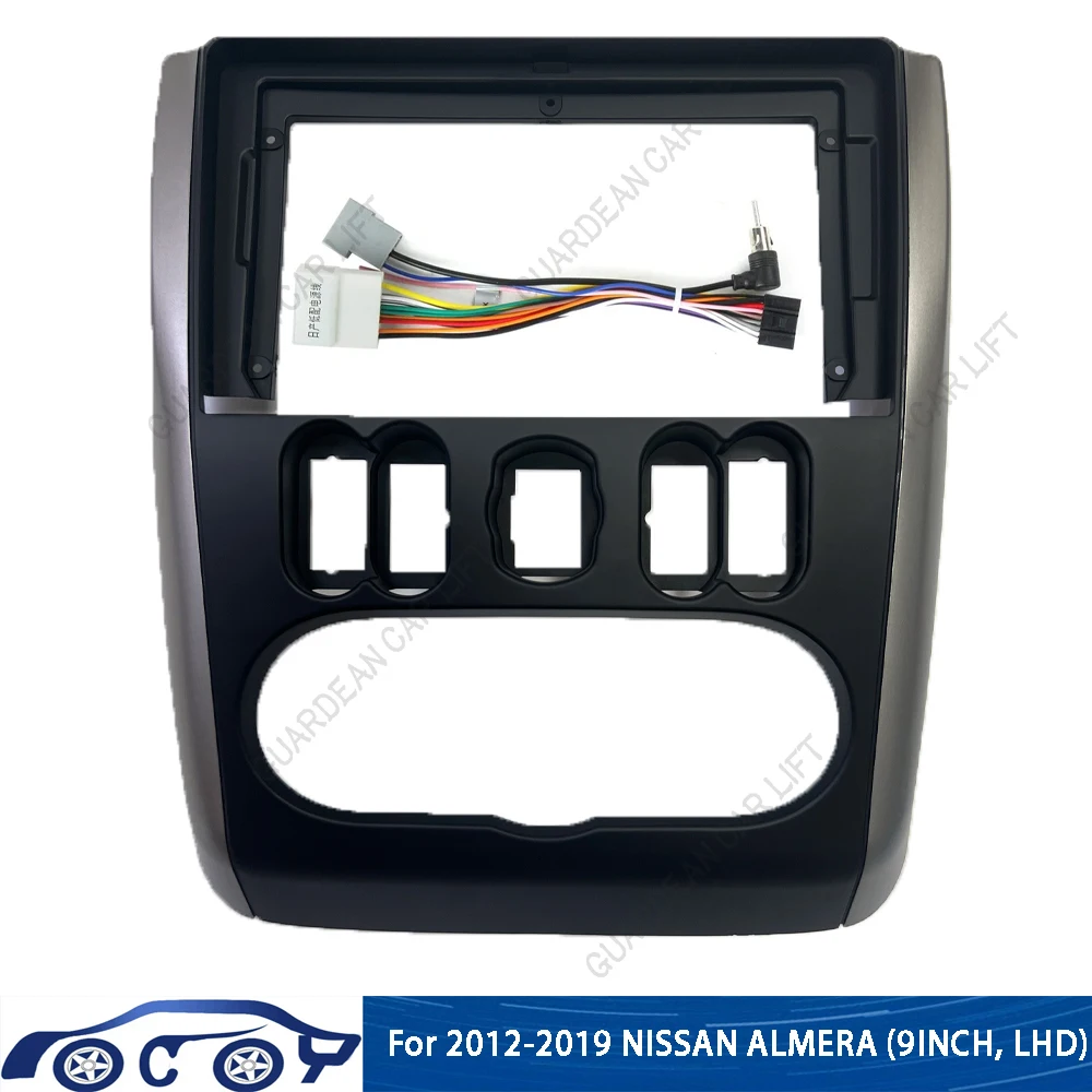 For-2012-2019-NISSAN-ALMERA-9INCH-Car-Radio-Fascias-Android-GPS-MP5 ...