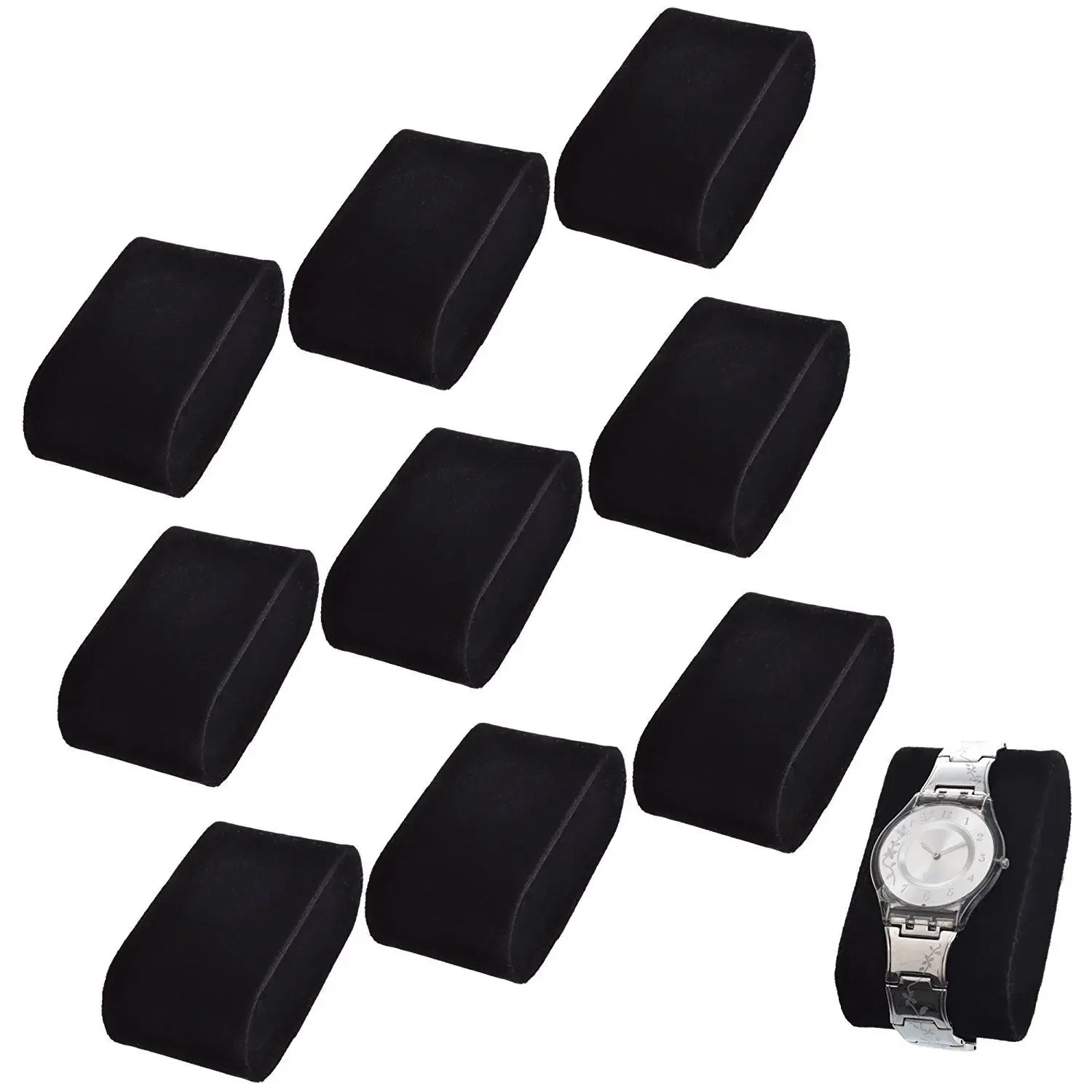 10PCS-Wholesale-Durable-Portable-Watch-Pillows-Display-for-Wristwatch ...