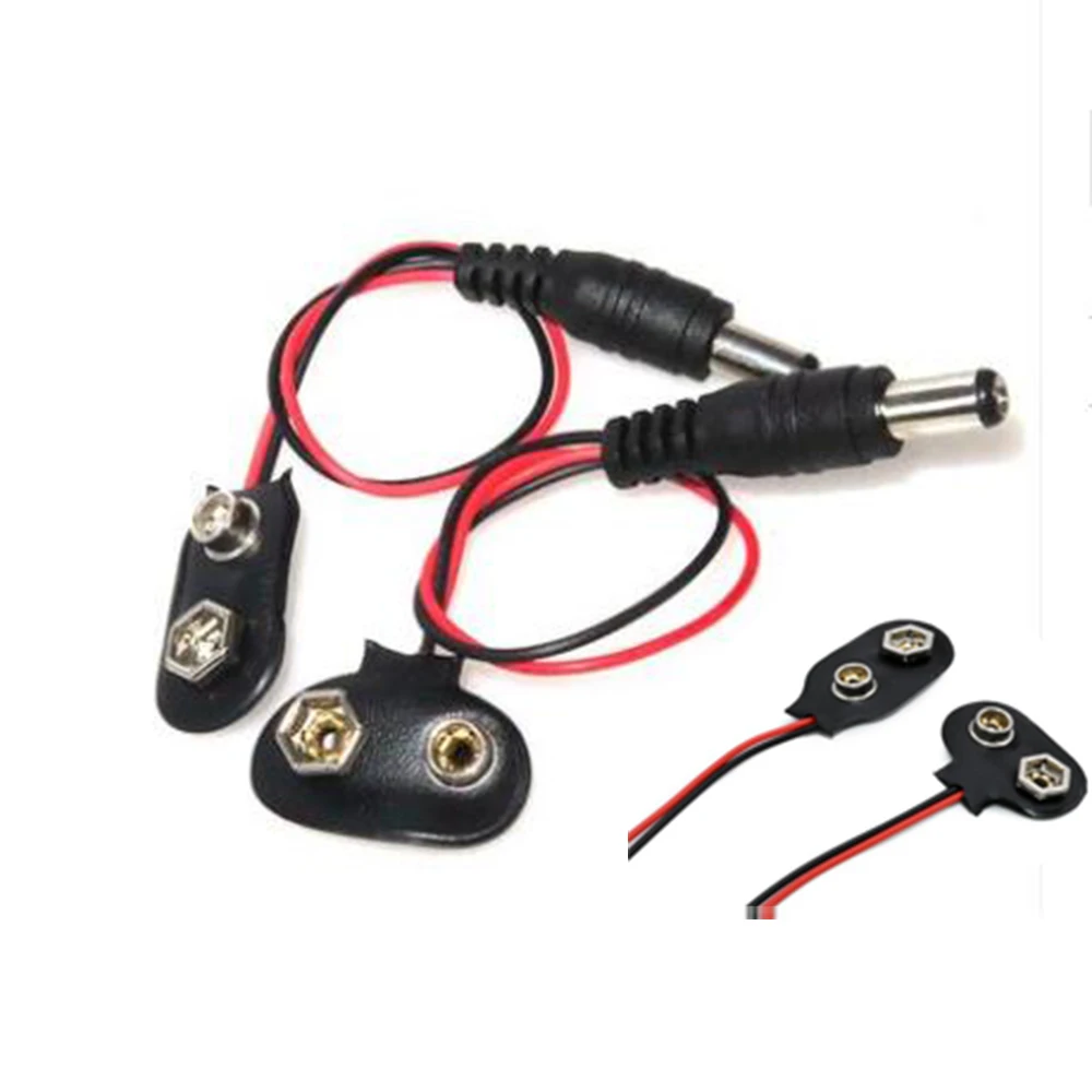 Câble d'alimentation pour Arduino, 9V DC, 5.5x2.1, type I T | AliExpress