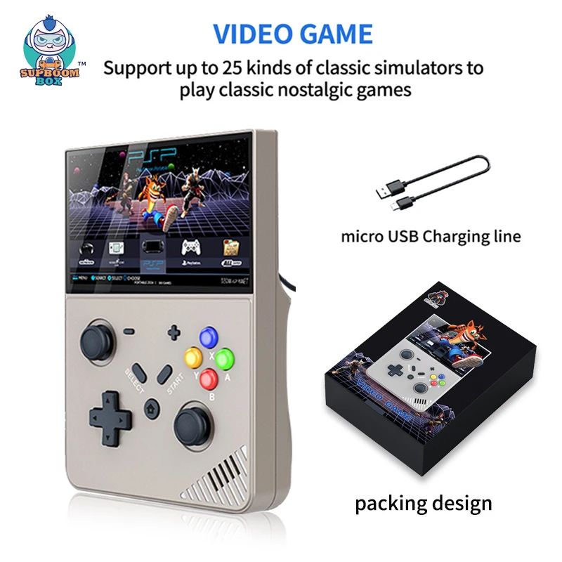 Consola-de-videojuegos-port-til-Retro-R43-Pro-pantalla-LED-HD-de-4-3 ...