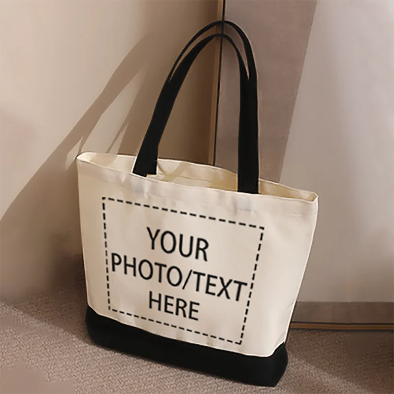 1/5/10/30/50 Pieces/lot Customized Photo/Text Splicing Handbag Women's ...