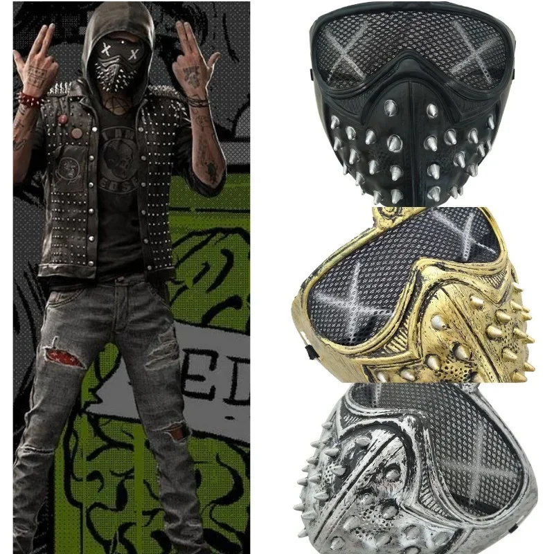 19CM-X-16CM-Watch-Dogs-Video-Game-Kids-Masks-Cosplay-Costumes-Prop-Punk ...