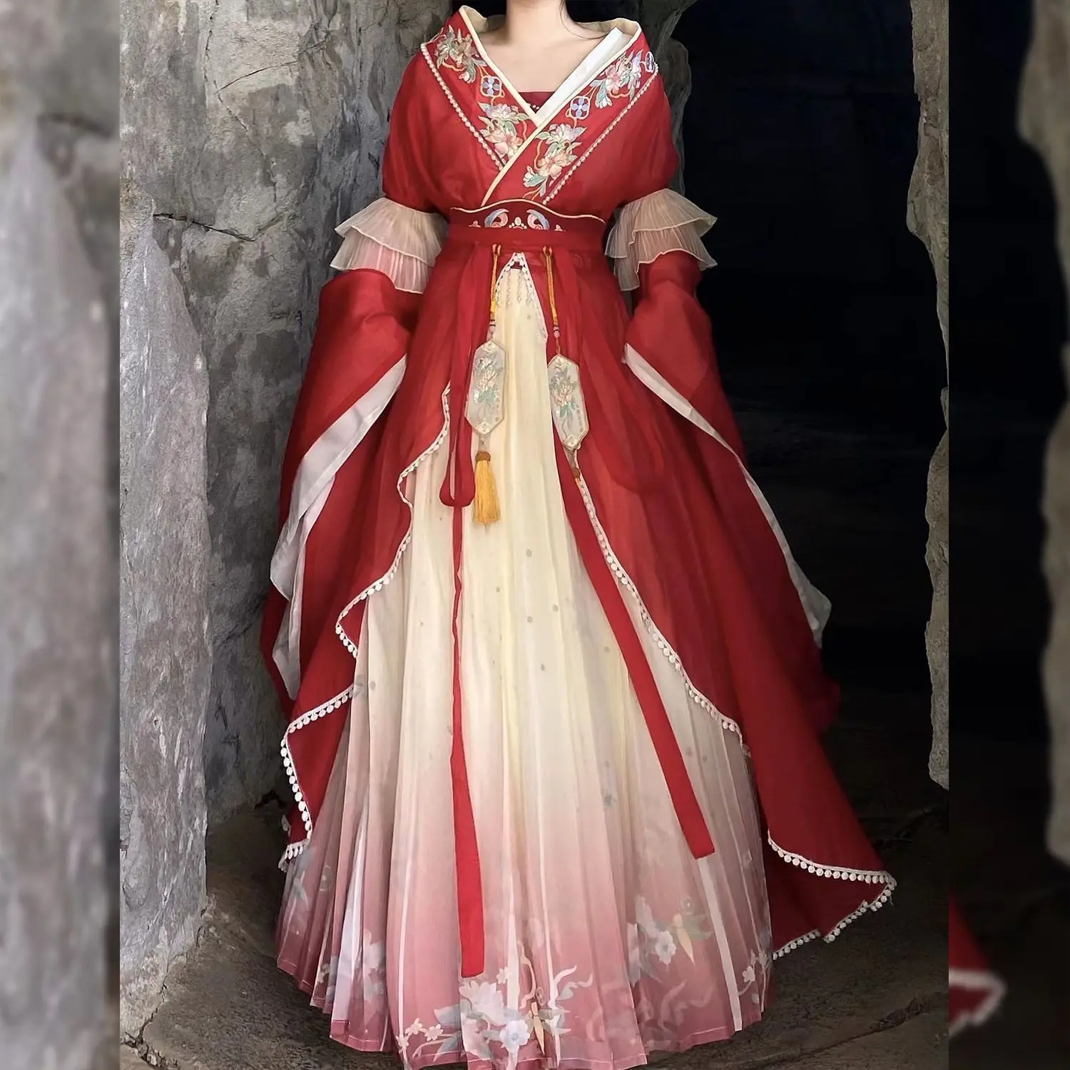 Hanfu Dress Women Ancient Chinese Traditional Hanfu Outfit Female Carnival Cosplay Costume Hanfu ...