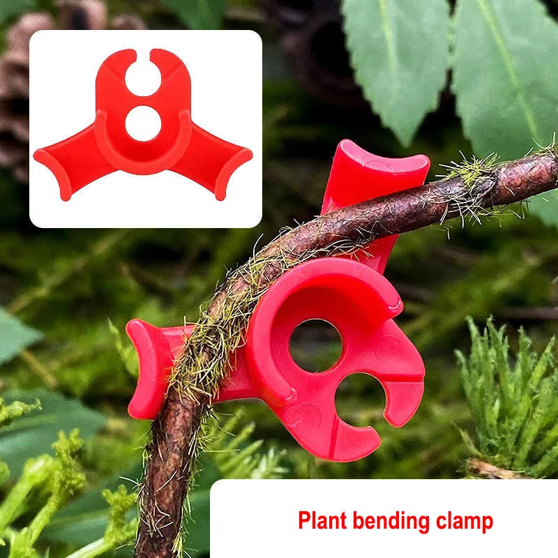 100pcs Plant Clamp Bending Device For Low Pressure Training Flower And ...