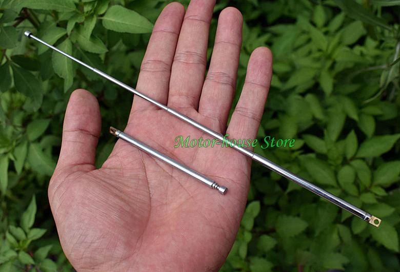 1pc Radio Telescopic Rod Antenna 4 Sections Dielectric Remote Control ...