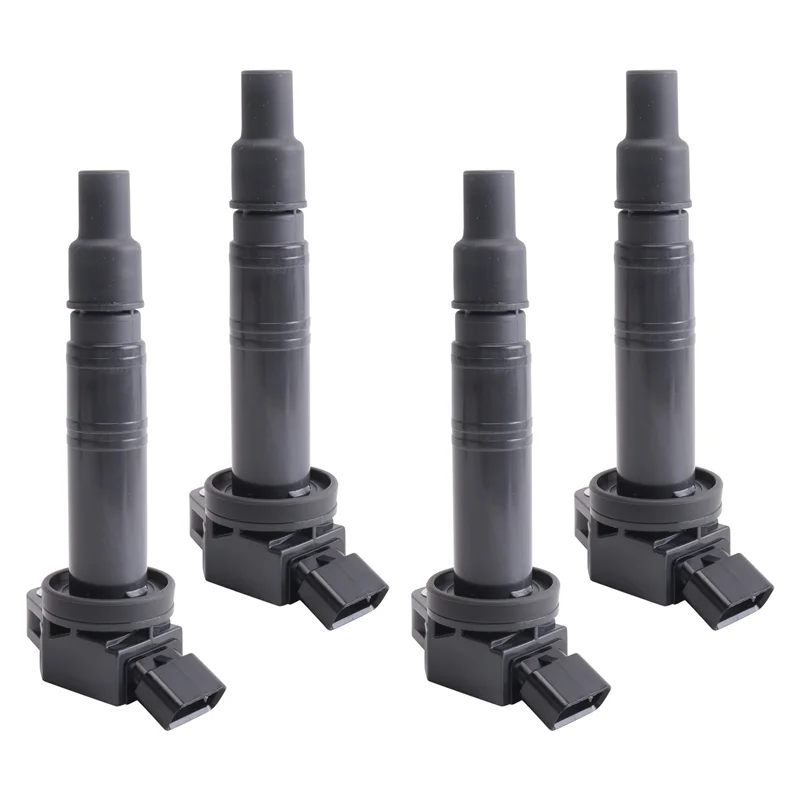 For Toyota Fortuner Innova Hilux Hiace 2004-2016 4 Pcs Ignition Coils ...