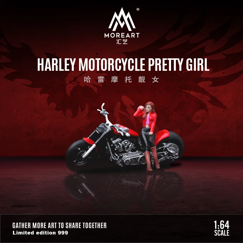 More-Art-1-64-Simulation-model-of-Harley-Motorcycle-Beauty-suit-For ...