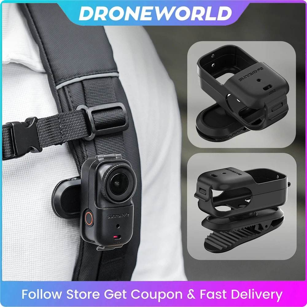 Backpack Clip Holder For DJI Osmo Nano 360 Rotary Quick-Release Bracket ...