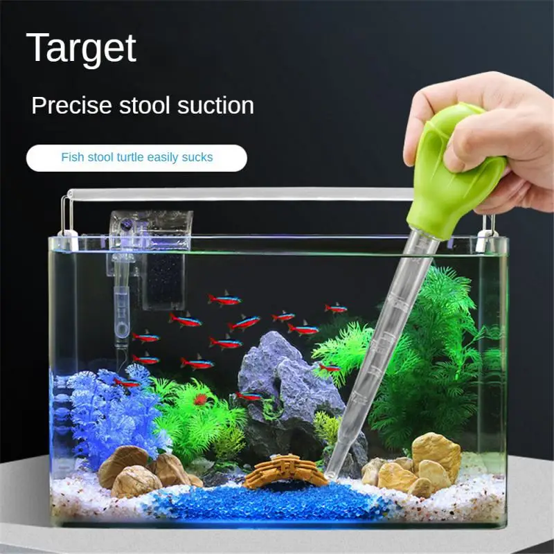29cm-Aquarium-FishTank-Clean-Tool-Pipette-Fish-Tank-Siphon-Pump-Water ...