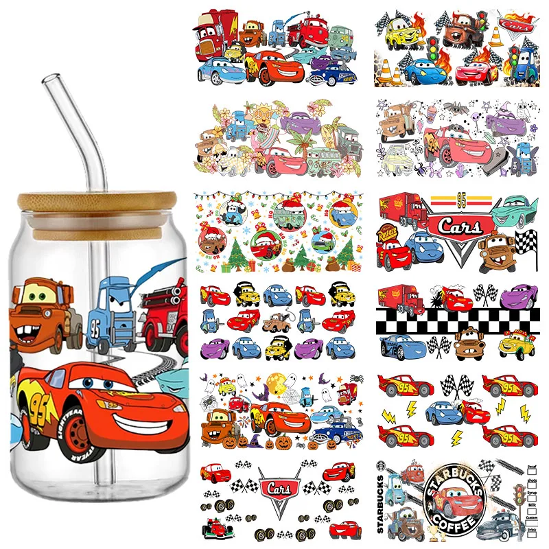 Disney-Pixar-s-Cars-Pattern-UV-DTF-Transfer-Sticker-Waterproof ...