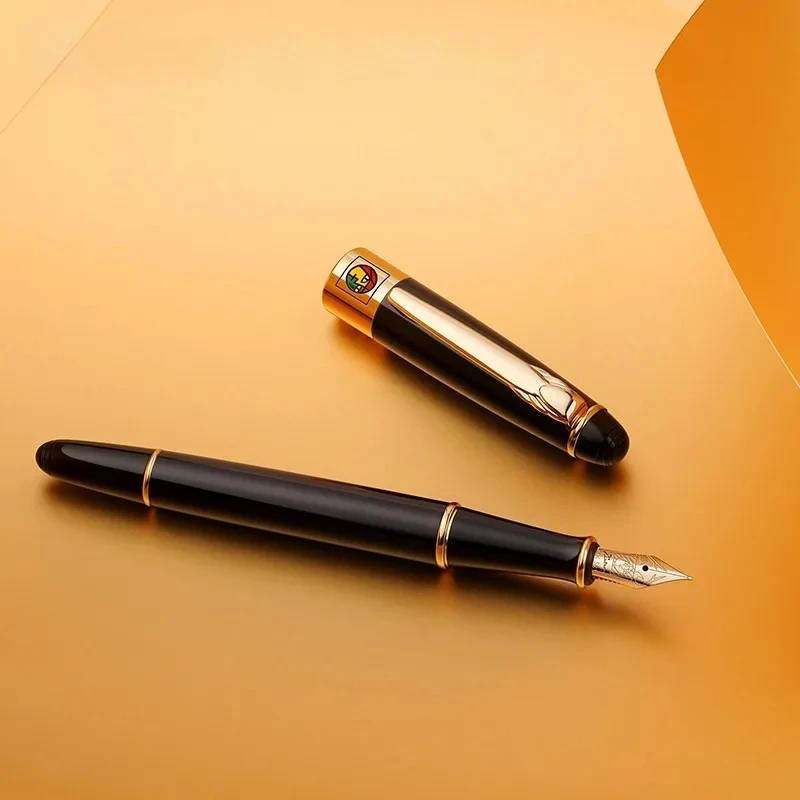 New-Pimio-89-Munich-Jazz-Metal-Fountain-Pen-Iridium-Gold-Nib-with ...