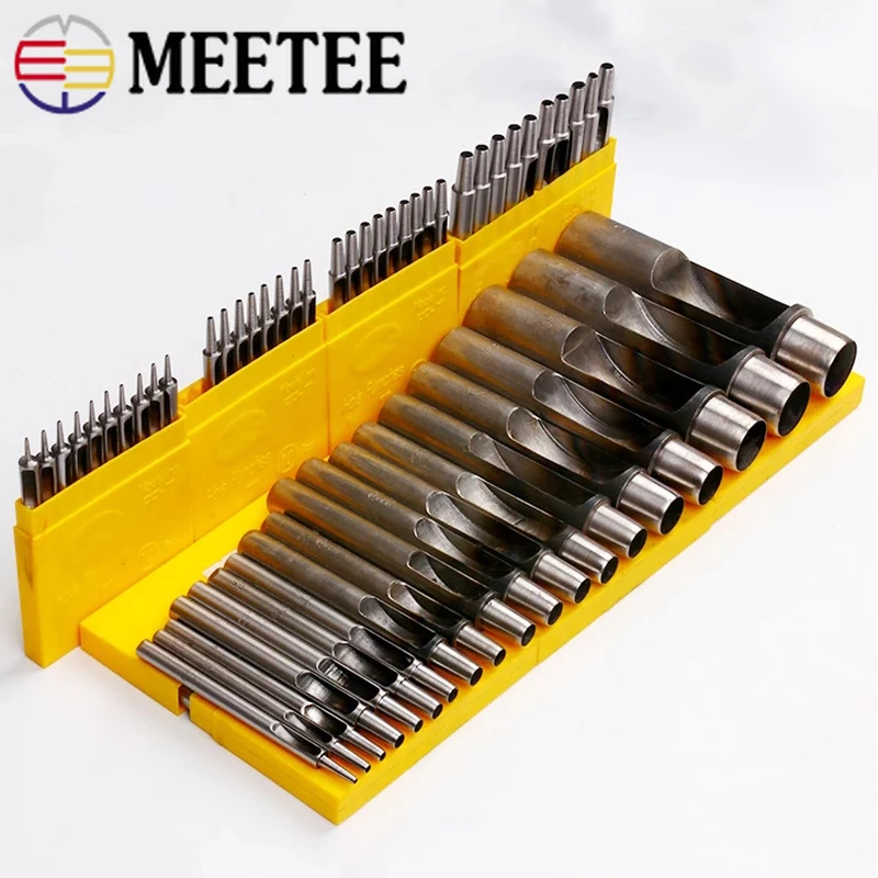 Meetee-1Pc-0-5-25mm-Steel-Round-Hole-Punches-Toos-Belt-Punching-Tools ...