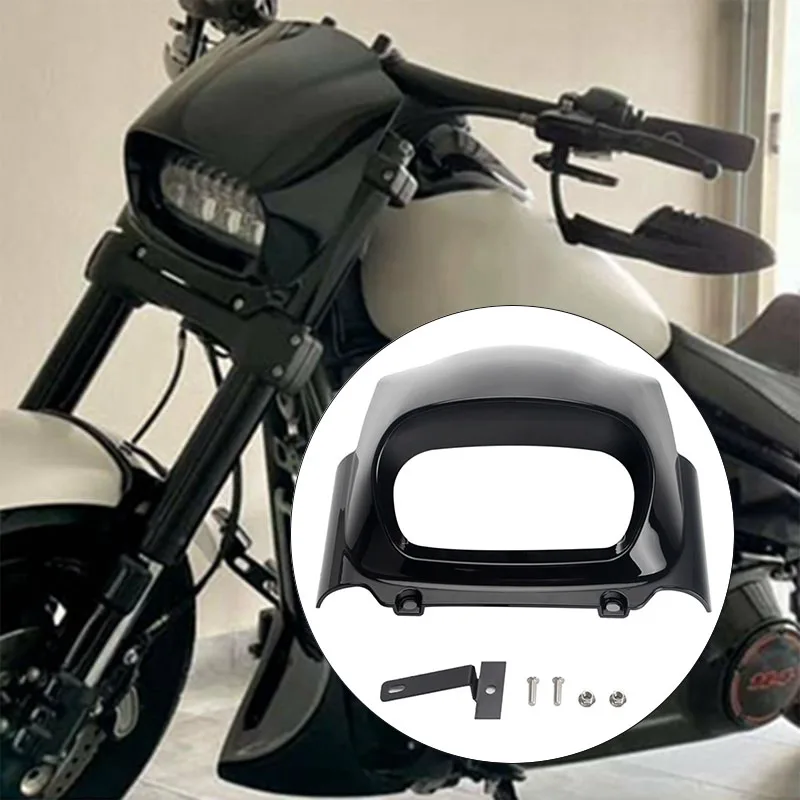Front LED Headlight Fairing Cover Mask Cowl Shell Motorcycle ...