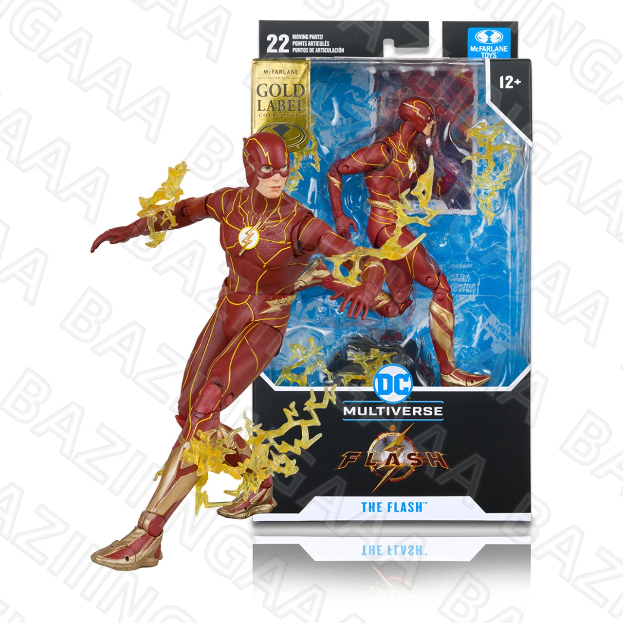 McFarlane Toys The Flash Speed Force Variant (The Flash Movie) 7 ...