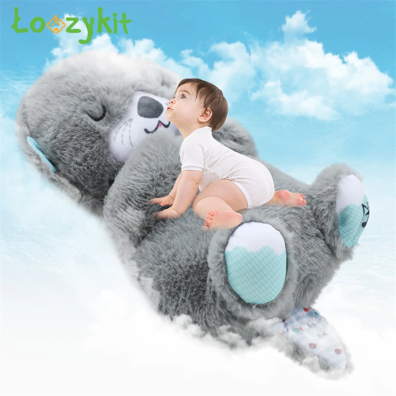 Schlummerotter-Sleep-Baby-Toy-Infant-Little-Otter-Breathing-Schlummer ...