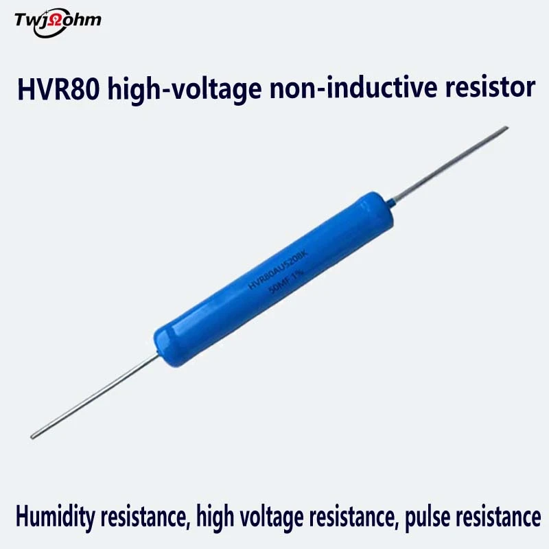 HVR80AU5208 Metal Glass Glaze Film 50MF100MF Non inductive High Voltage ...
