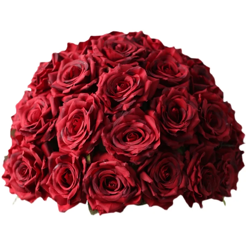 Ball Of Red Roses Bouquet