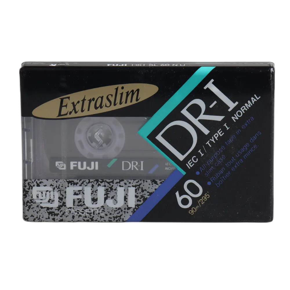 FUJI DR-1 60 Min BLANK CASSETTE TAPE - Sealed