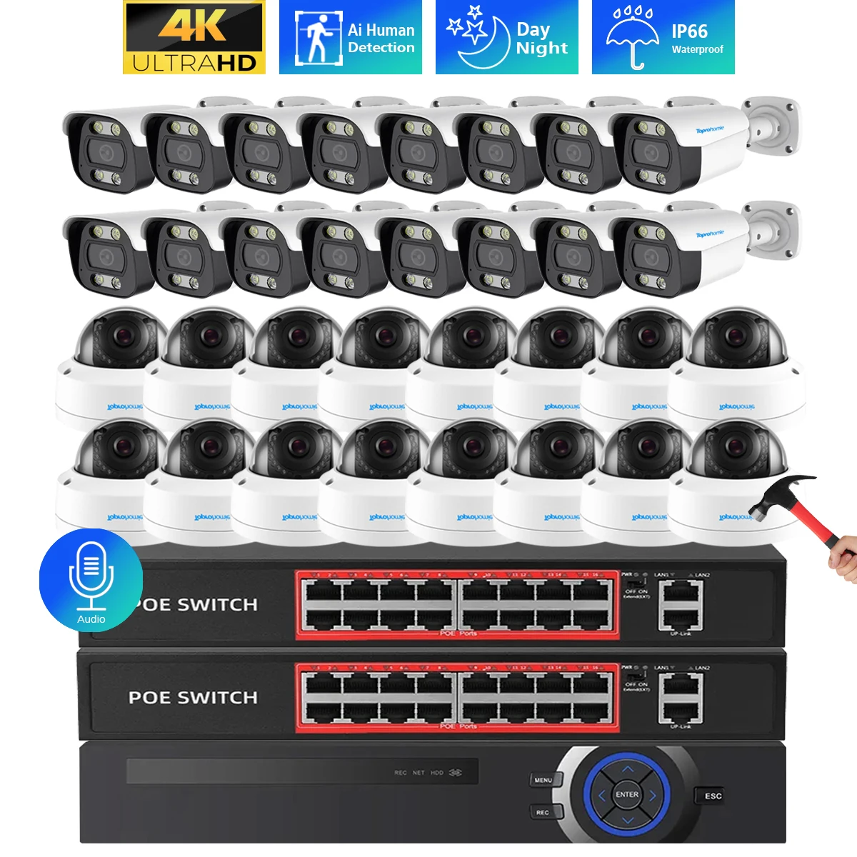 32CH-4K-8MP-Security-Camera-System-5MP-Audio-Record-IP-Camera-Indoor ...