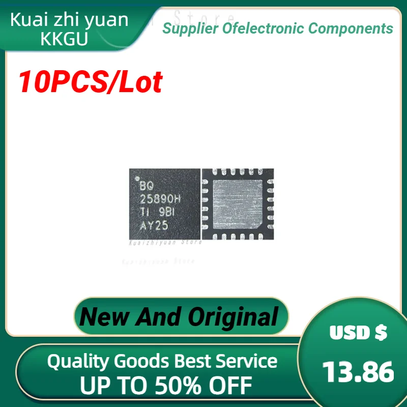 10PCS-Lot-New-And-Original-BQ25890HRTWR-WQFN-24-BQ25890RTWR-QFN24 ...